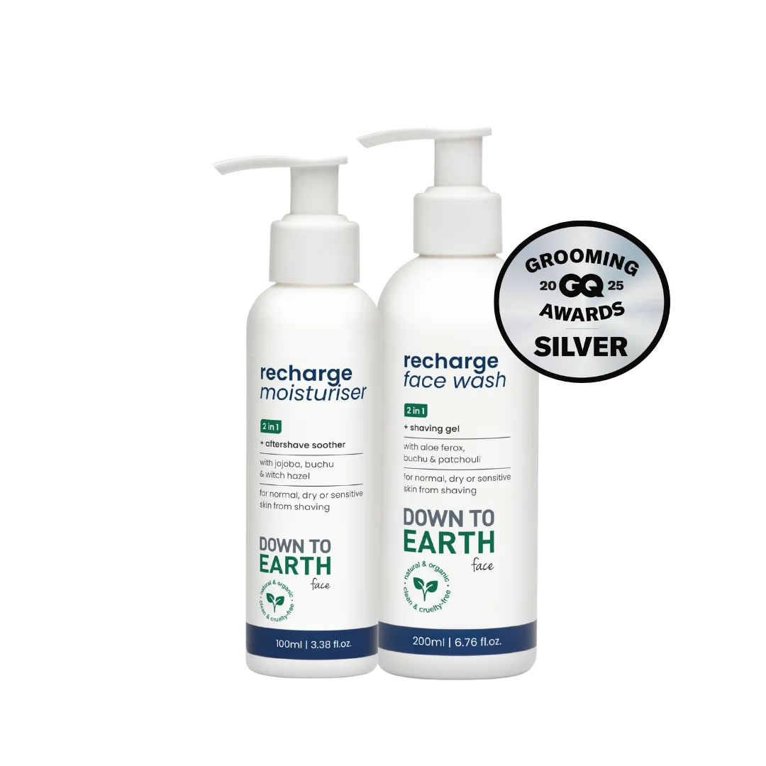 Recharge Men's Skincare Pack – Down to Earth